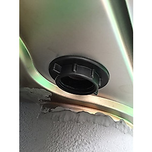 Kitchen Faucet Hole Cover for Dia 1.2 to 1.6 Inch, Brushed Stainless Steel