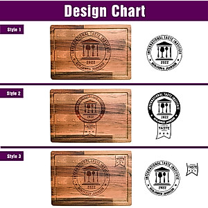 Personalized Wood Cutting Board, Best Friend Gifts, Chef Award, International Superior Taste Award, Customizable Anniversary and Birthday Gift for Women or Men, Cooking Handmade Gift, Taste Institute