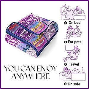 Dental Hygienist Gifts, Gifts for Dental Hygienist Blanket, Unique Dental Hygienist Gifts for Women, Dental Hygienist Birthday Gift for Women, Dental Hygienist Appreciation Gifts Throw Blanket 60"X50"