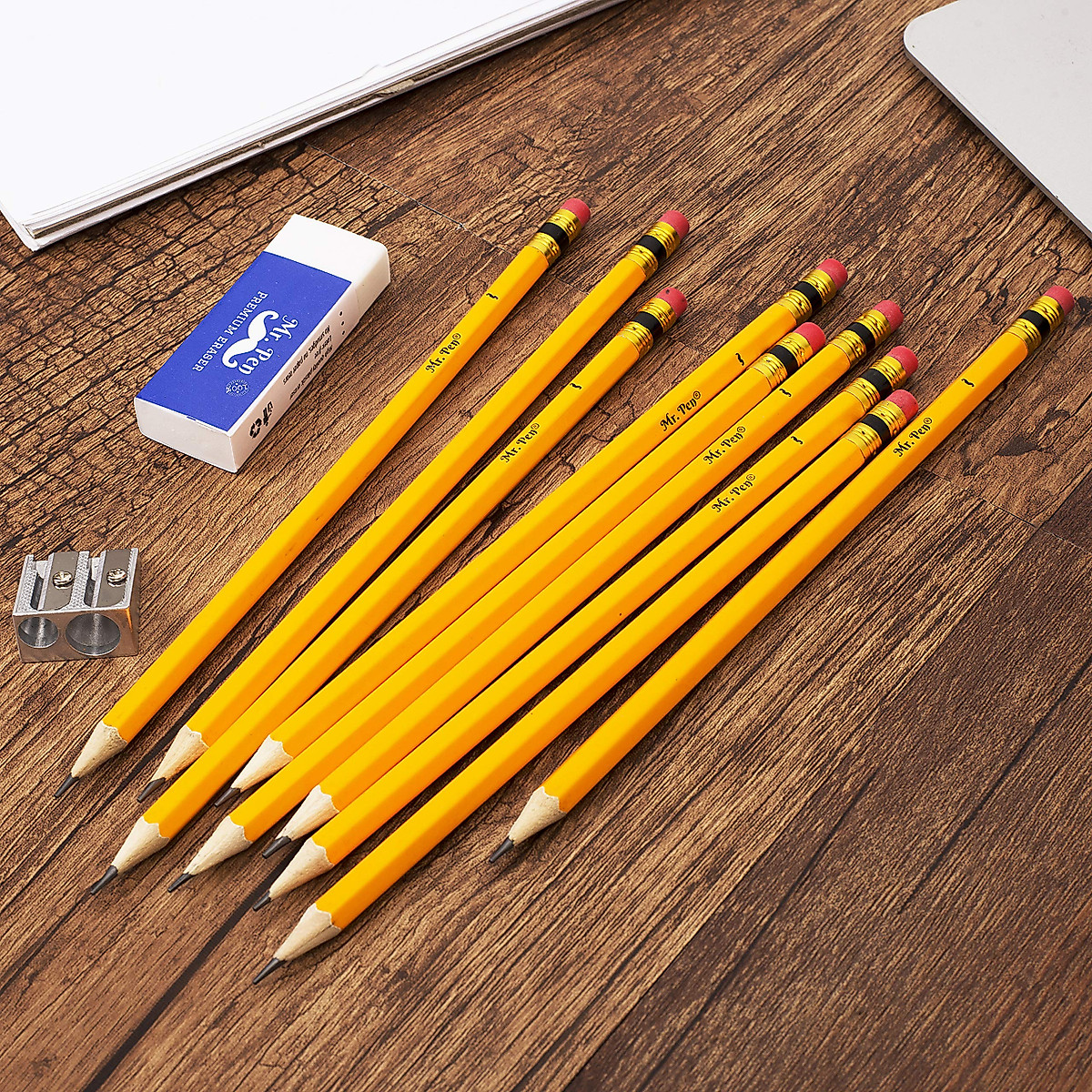 Mr. Pen Pencils and Erasers