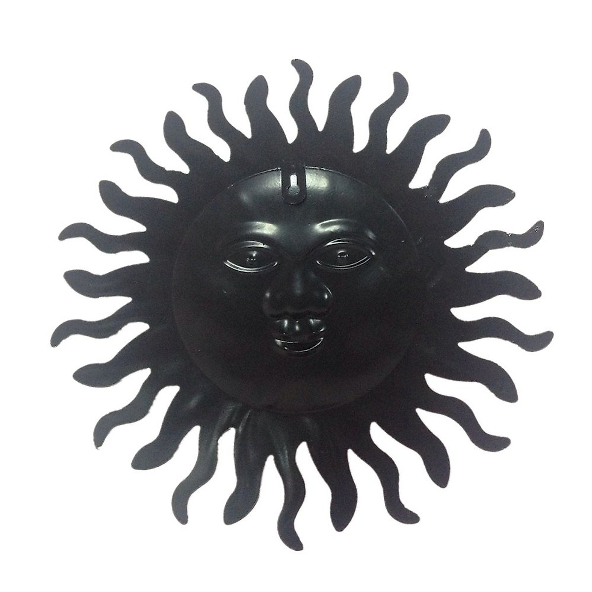 WOERTE HOME Indoor or Outdoor Decoration Artistic Metal Sun Wall Art 12.8-Inch