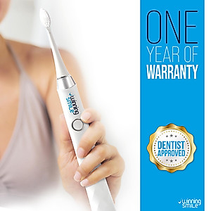 Winning Smile Electric Toothbrush Dental Kit for Adults - Best Sonic Power Cleaning Technology - Rechargeable Electronic Toothbrushes