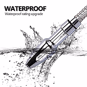 XSEXO Deep Shower Douche Cleaning System with 59 Inch Shower Hose (Silver)