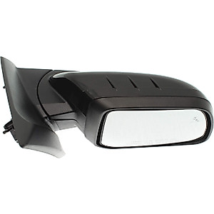 Kool Vue Driver & Passenger Side Power Heated Mirrors for Ford Edge 2011-2014 With Signal Light, Blind Spot Monitor, Memory & Puddle Lamp Paintable Build Date From February 08 2011