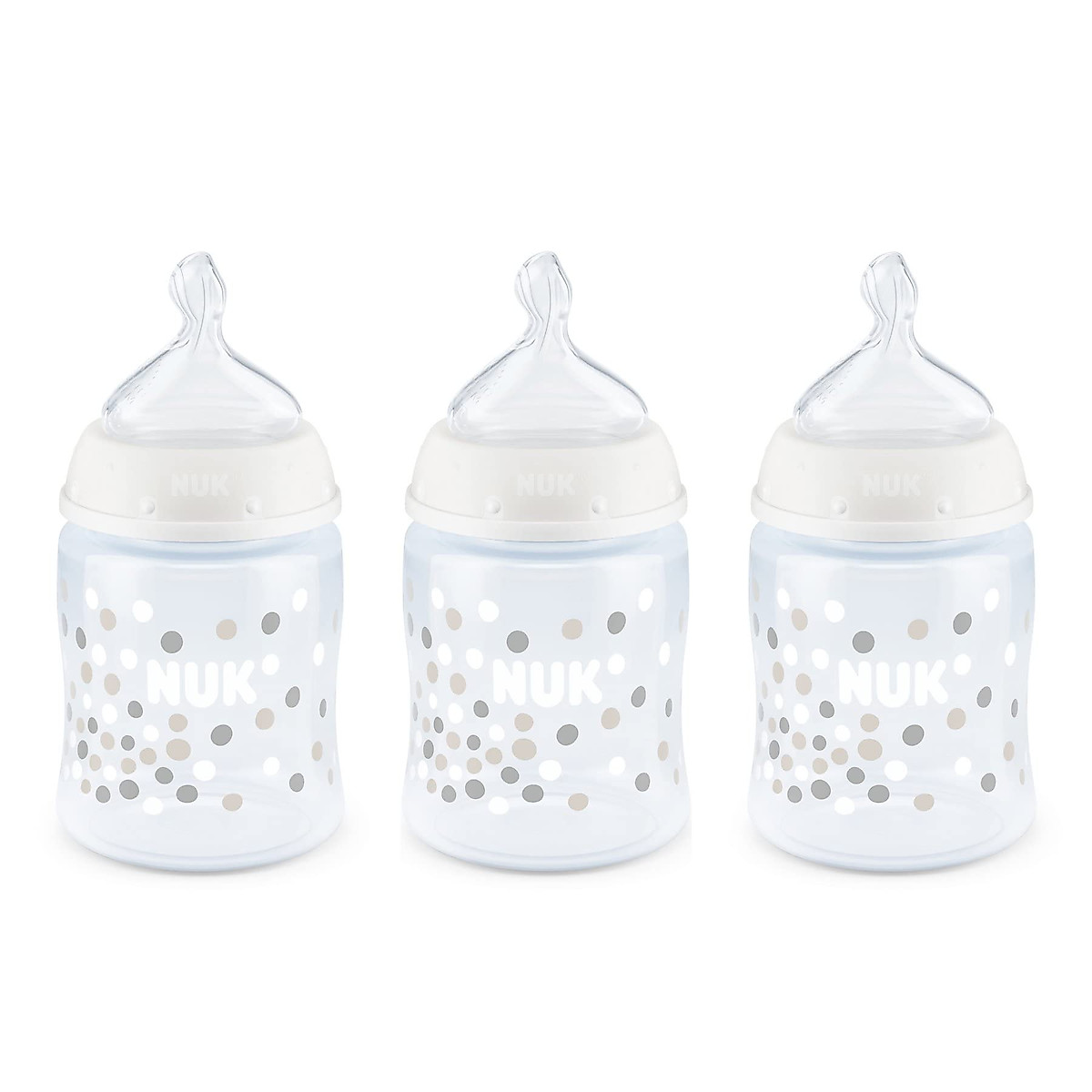 NUK Disney Smooth Flow Bottle (5 Ounce (Pack of 6), Horse & Horse)