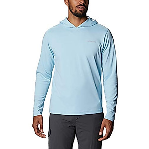 Columbia Men's Mist Trail Hoodie, Sky Blue, Medium