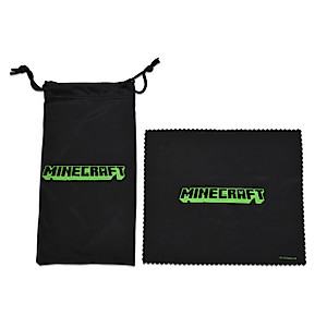 Minecraft Ski Goggles for Boys Winter Snow Sport Snowboarding Goggle for Little Kids (Green)