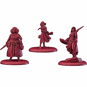 CMON A Song of Ice and Fire Tabletop Miniatures Targaryen Heroes III Box Set - Lead Legendary Heroes in Battle, Strategy Game for Adults, Ages 14+, 2+ Players, 45-60 Minute Playtime, Made by CMON