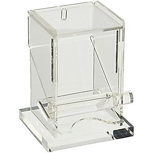 Winco Acrylic Toothpick Dispenser,Clear,Medium