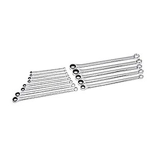 GEARWRENCH 13 Pc. GearBox 12 Pt. XL Double Box Ratcheting Wrench Set, SAE - 85999
