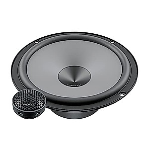 HERTZ One Pair of K-165 UNO Series 6.5" 2-Way Component Speakers and One Pair X 165 UNO Series 6.5" Coaxial Speakers