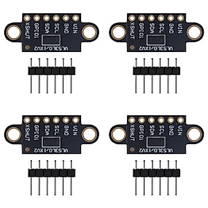 DWEII VL53L0X Time-of-Flight Flight Distance Measurement Sensor Breakout VL53L0X ToF Laser Range Finder Pack of 4