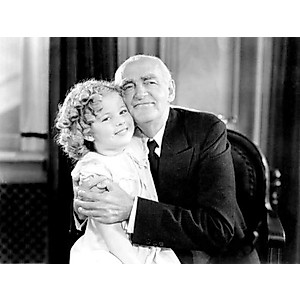 Poor Little Rich Girl Shirley Temple Claude Gillingwater 1936 (C) 20Th Century Fox Tm & Copyright Courtesy Everett Collection Photo Print (28 x 22)