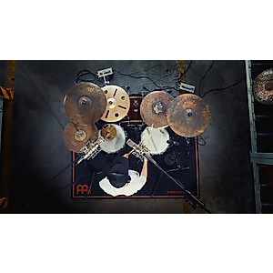 Meinl Cymbals B16EDMTH Byzance Extra Dry 16-Inch Medium Thin Hi Hat Cymbal Pair (VIDEO)