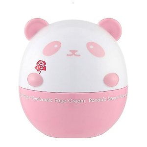 TONYMOLY Panda's Dream Rose Hyaluronic Face Cream, Valentines Gifts, Hydrating Moisturizer for All Skin Types, Skin Calming, 5 oz