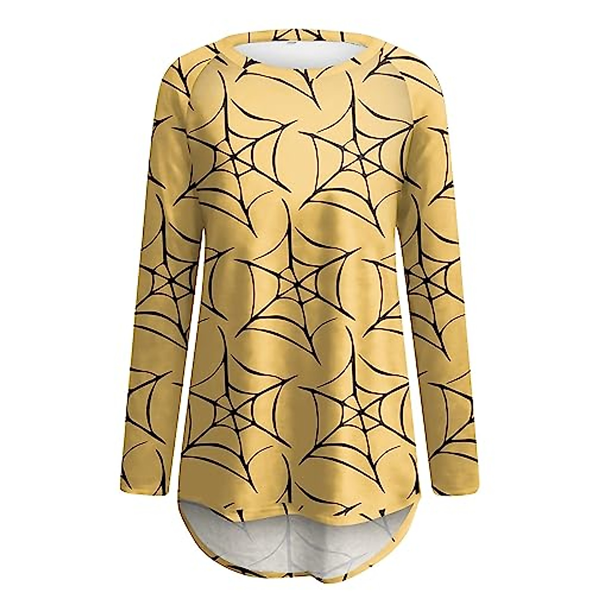 Generic Women Pullover Long Sleeve To Wear with Leggings Long Sleeve Workout Tops for Women Womens Tops Plus Size Long Sleeve Tops for Women Tops Loose Shirts Printed Sweatshirts Casual Blouse