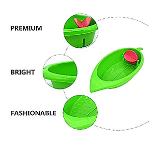 Mipcase Bird Bathtub- Parakeet Bird Bath Shower Tub Indoor Aaccessories for Pet Small Birds Parrots, Green