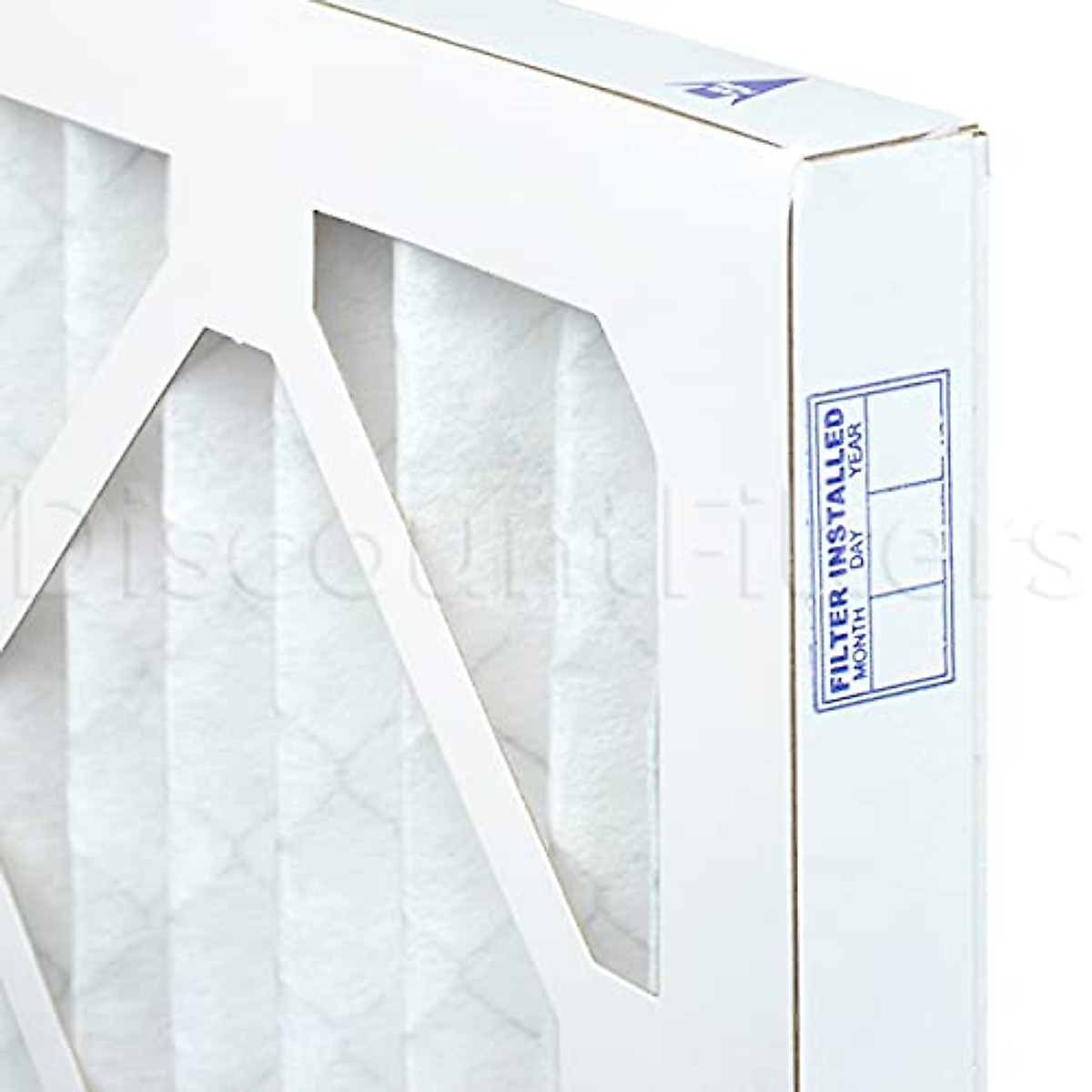 AIRx ALLERGY 20x20x1 MERV 11 Pleated Air Filter - Made in the USA - Box of 6 , White