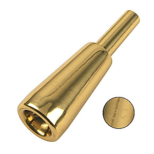1Pcs Yootones 9.8mm Outer Diameter 3C Heavy-Duty Trumpet Mouthpiece Compatible with Trumpet Accessories (Gold)