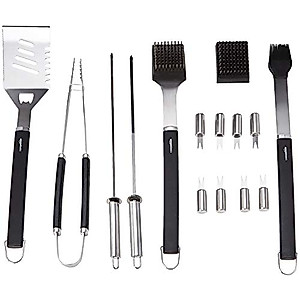 Amazon Basics Grilling Tool Set - 15piece