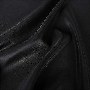 GFCC 6FTX9FT Black Backdrop Background - for Photography Photo Booth Backdrop for Photoshoot Background Screen Video Recording Parties Curtain