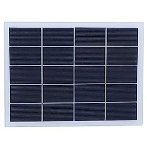 BTER Polycrystalline Silicon Silicon Solar Panel, Solar Panel Charger, Solar Chargers Solar Panel Module for Outdoor Light DIY Garden Light