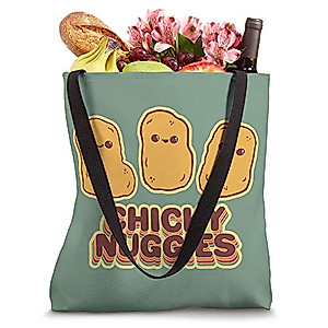 Chicky Nuggies Cute Retro Kawaii Chicken Nuggets Nuggs Meme Tote Bag
