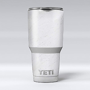 Design Skinz Slate Marble Surface V13 - Skin Decal Vinyl Wrap Kit Compatible with The Yeti Rambler Cooler Tumbler Cups