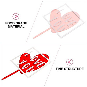 Bride Gifts 10pcs Heart Wedding Valentines Day Party Decorations Red Wedding Decorations