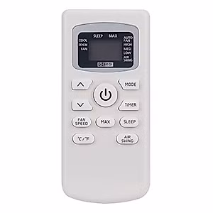 Replace AC Remote Control Compatible with Black+Decker Portable Air Conditioner BPACT12WT BPACT14HWT BPACT14WT BPACT08WT BPACT10WT BPACT12HWT