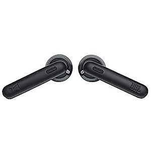 JBL Tune 225TWS True Wireless in-Ear Headphones Bundle with Deluxe Hardshell Case (Black) (Renewed)