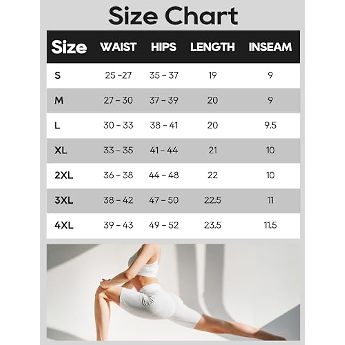 NexiEpoch Workout Shorts Women - High Waist Biker Shorts Tummy Control Gym Spandex Shorts for Yoga Athletic Running