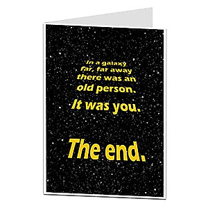 Funny Birthday Card For Men & Women Him & Her Rude Age Joke Perfect For 40th 50th 60th