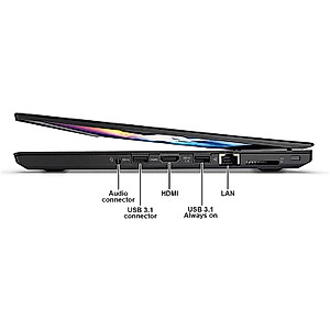 Lenovo ThinkPad T470 14.0 Inch Business Laptop, Intel Core i5-6300U up to 3.0 GHz, 16G DDR4, 1T SSD, HDMI, Thunderbolt 3, USB 3.0, Windows 10 Pro 64 Bit-Supports English/Spanish/French (Renewed)