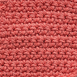 Lily Sugar 'N Cream The Original Solid Yarn, 2.5oz, Medium 4 Gauge, 100% Cotton - Tangerine - Machine Wash & Dry