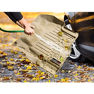 WeatherTech FloorLiner for Ford Explorer (443596) - One Piece - 2nd and 3rd Row Coverage, Black