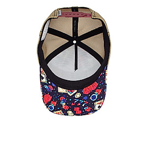 Goorin Bros. The Farm Casino Capsule Unisex Trucker Hat, Poker Face, One Size