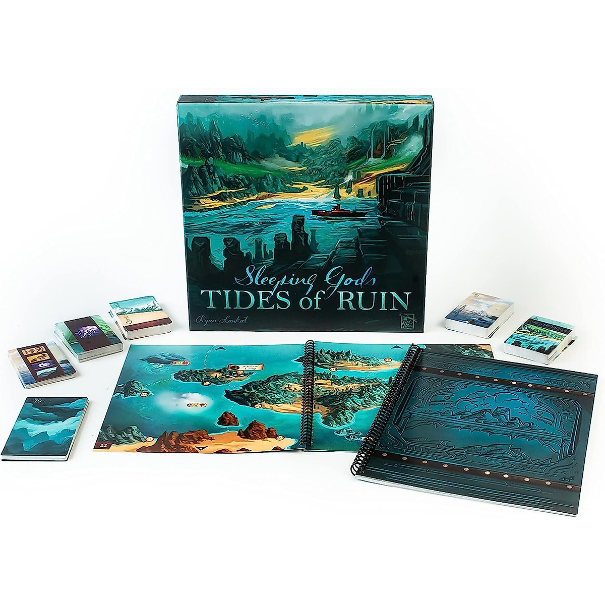 Sleeping Gods: Tide of Ruin by Red Raven Games, Strategy Board Game