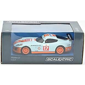 Scalextric Team GT Lightning - Team GT Gulf 1:32 Slot Race Car C3840