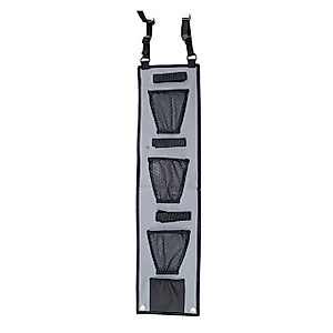 Lockdown Handgun and Tactical Rifle Upper Hanger with Mesh Pockets for Gun Vault Organization, Storage and Security