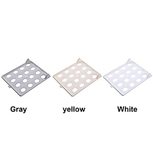 ZWMBYN 10Layer Clothes Organizer Tray, T-Shirt Folding Board, Closet Organizers Board Wardrobe Shelf Dividers Closet Organizers for Pants Clothes