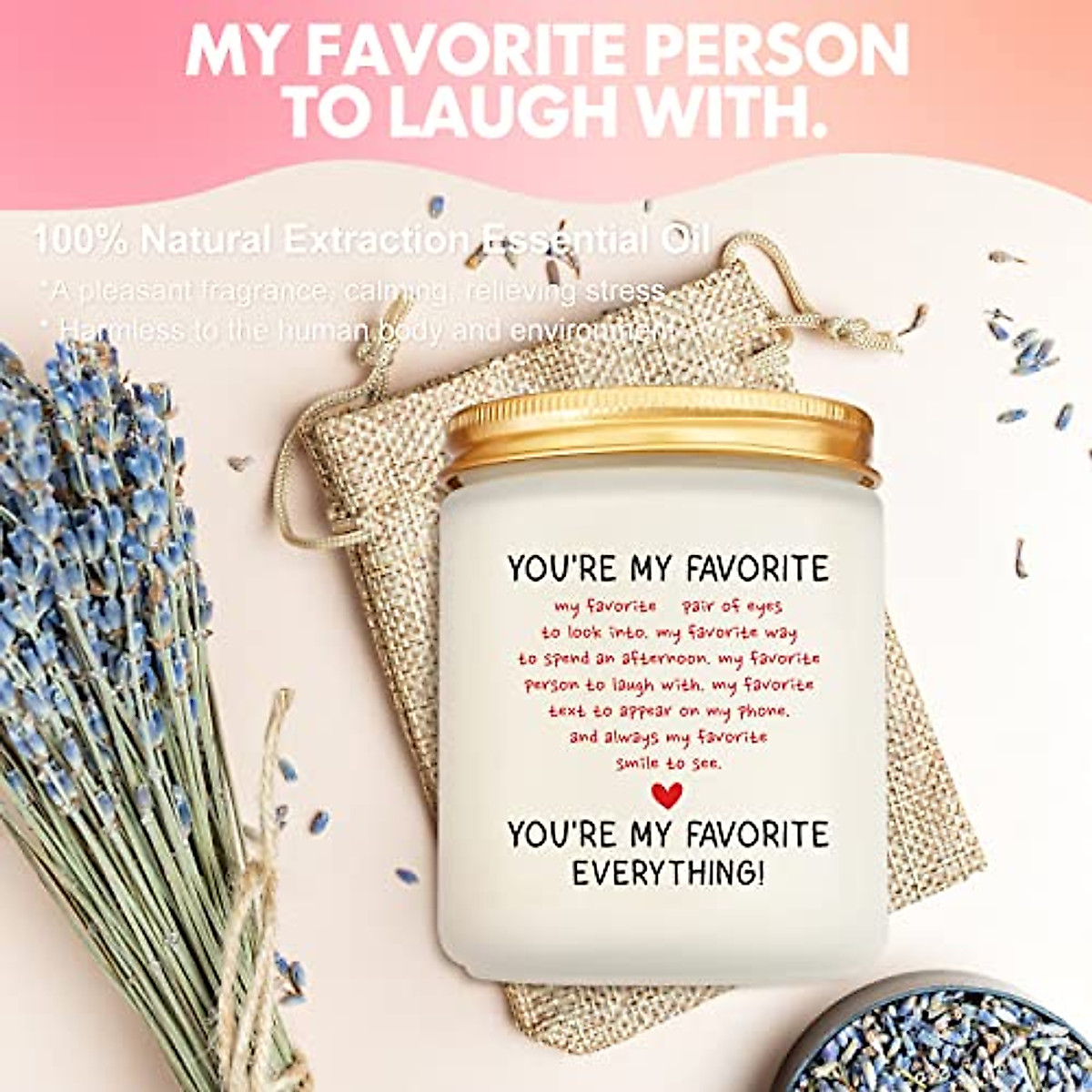 Gifts for Her, Anniversary Romantic Gifts for Her Wife Girlfriend,Funny Birthday Valentines Day Thanksgiving Christmas Girlfriend Best Friends Women Mom,Candles Gifts for Women Her