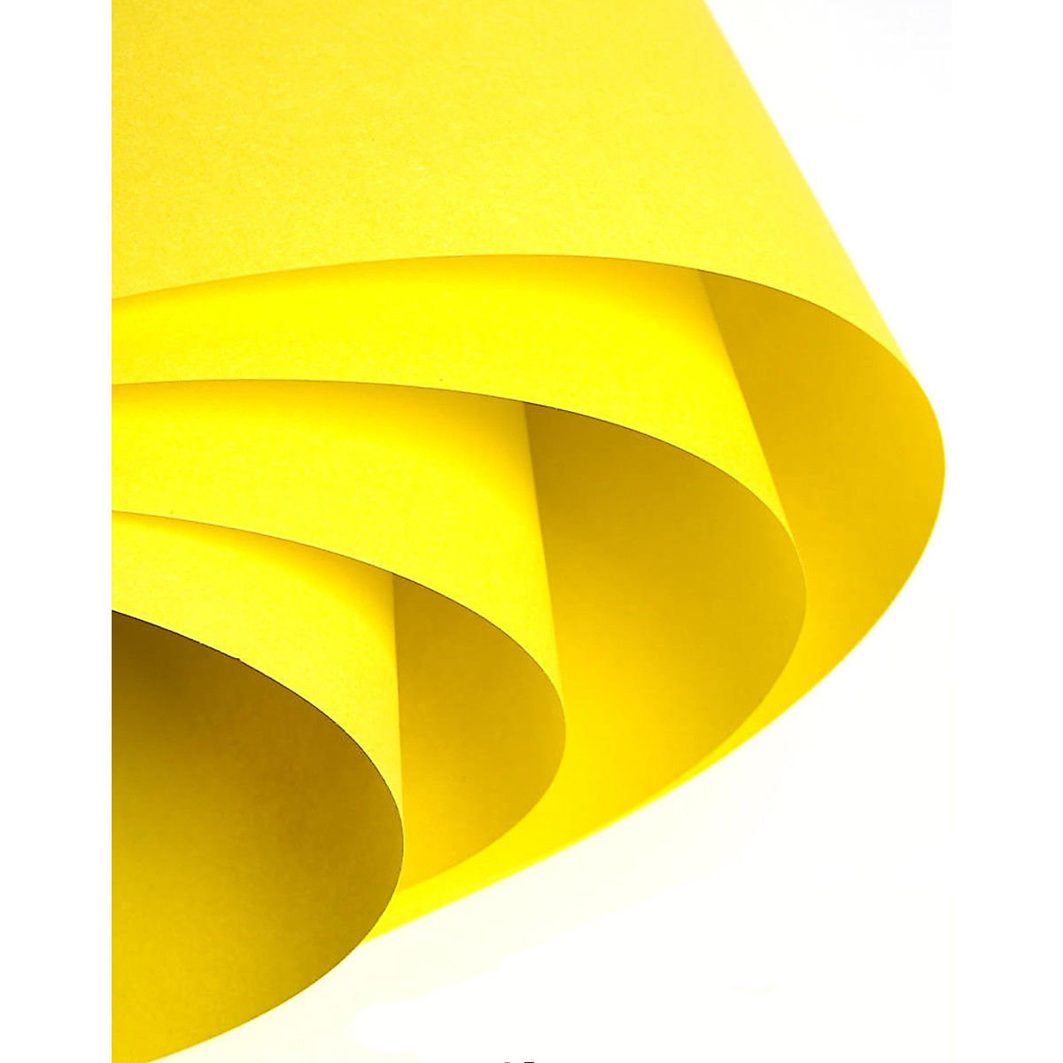 50 Sheets Lemon Drop Yellow Cardstock 8.5 x 11in, 250gsm/92lb Yellow cardstock Paper for DIY Arts and Cards Making, Heavy Yellow Craft Paper for Invitations, Stationary Printing,Scrapbook Supplies