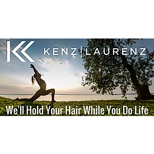 Headbands Tie on Headband for Women Men Head Tie Running Athletic Hair Band Elastic Sports Sweat Bands Basketball Sweatband Stetchy Yoga Workout Sweatbands Adjustable Non-Slip Moisture Wicking (Black)