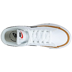 Nike Men's Training Gymnastics Shoe, White Black Desert Ochre Gum Light Brown, 7