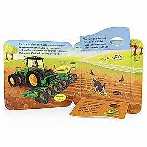 John Deere Kids Peek-a-Flap Dirt - Lift-a-Flap Board Book for Little Farmers and Tractor Lovers (John Deere Peek-a-Flap Board Book)