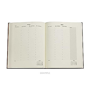 Paperblanks Flexi Soft Cover Diary 12 Months 2024 Astra | Vertical | Ultra (180 × 230 mm)