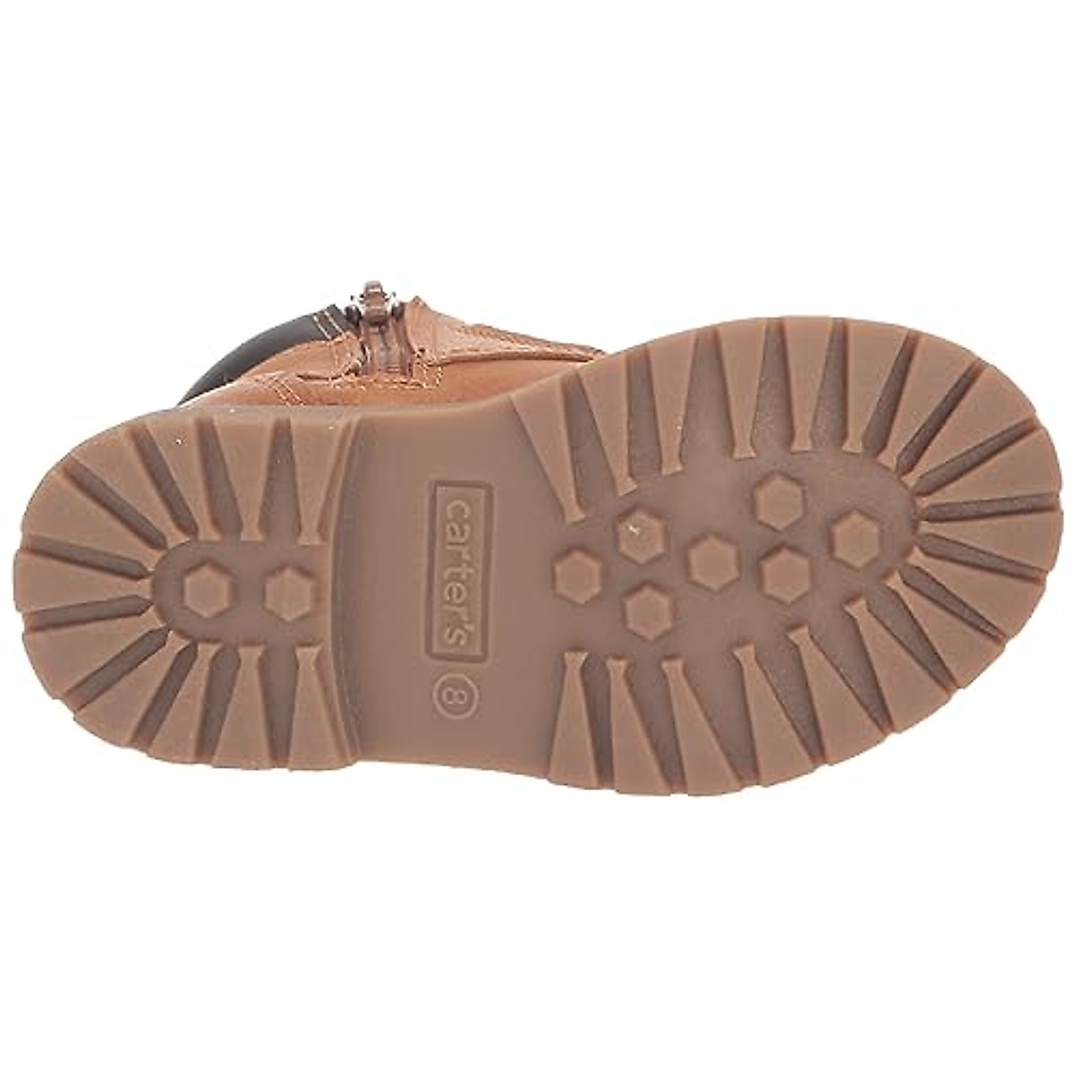 Carter's Roy Boot, Tan, 3 US Unisex Big Kid