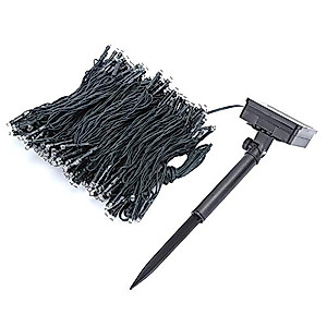 DDGD 22M 200LED Solar String Lights Waterproof Decorative Lamp with 8 Modes, Waterproof Crystal Ball LED Lights Outdoor Solar Powered Lights, Decorative Lighting for Home, Garden, Party, Festival