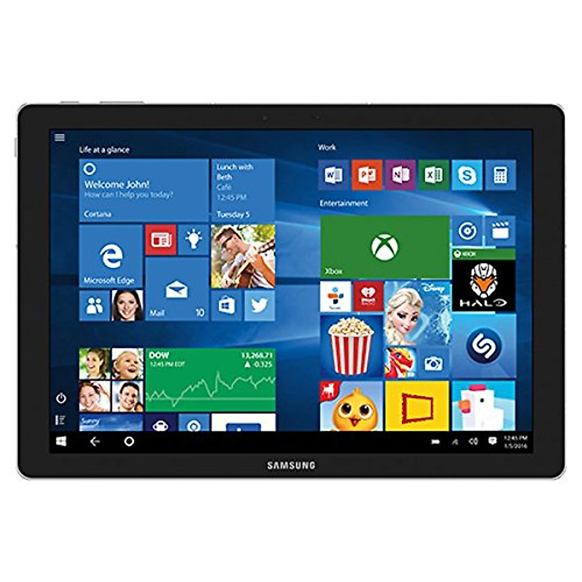 Samsung Tab Pro S 12"; 128 GB Wifi Tablet (Black) SM-W700NZKAXAR